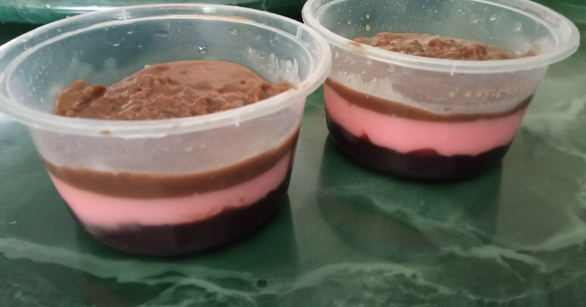 Resep Desert Box Diet 3 Layer (Kue, Susu, Vla Kopi Coklat) oleh lisda ...