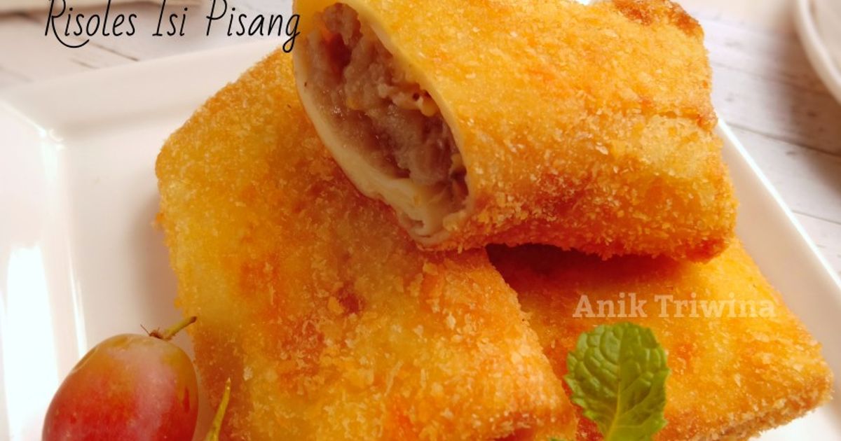 Resep Risoles Isi Pisang oleh Anik wina - Cookpad