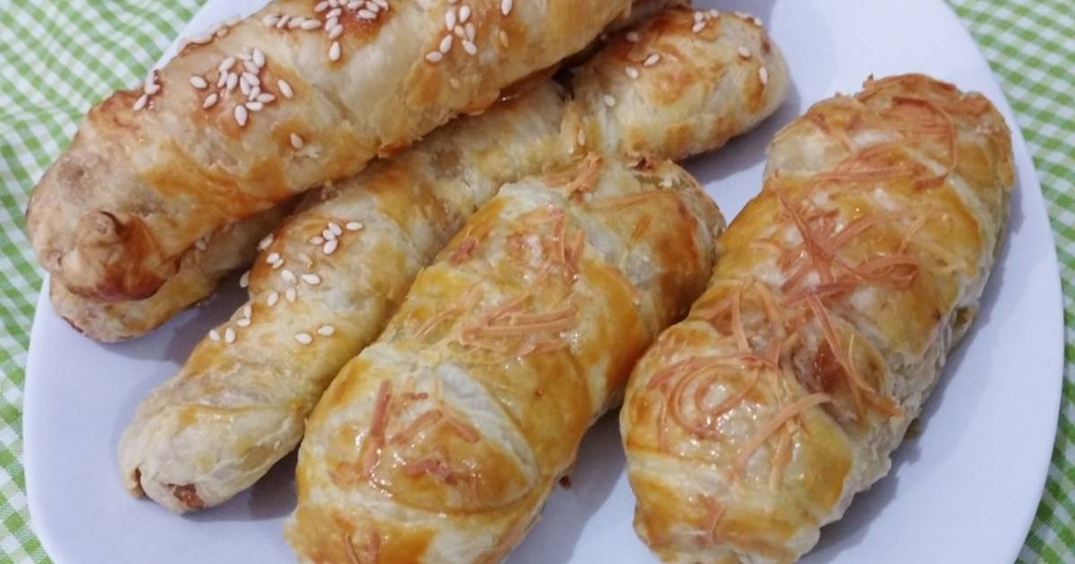 185 resep puff pastry instan isi sosis enak dan mudah - Cookpad