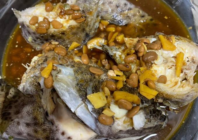 Resep Steam Ikan Kerapu Saus tauco oleh Astrid Pattinama - Cookpad