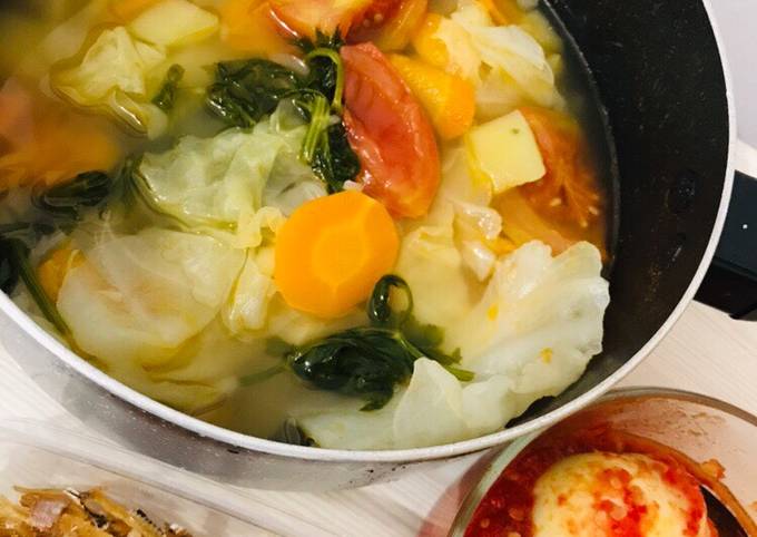 Resep Sop sop-an (sop sayuran) oleh Novi Liu - Cookpad