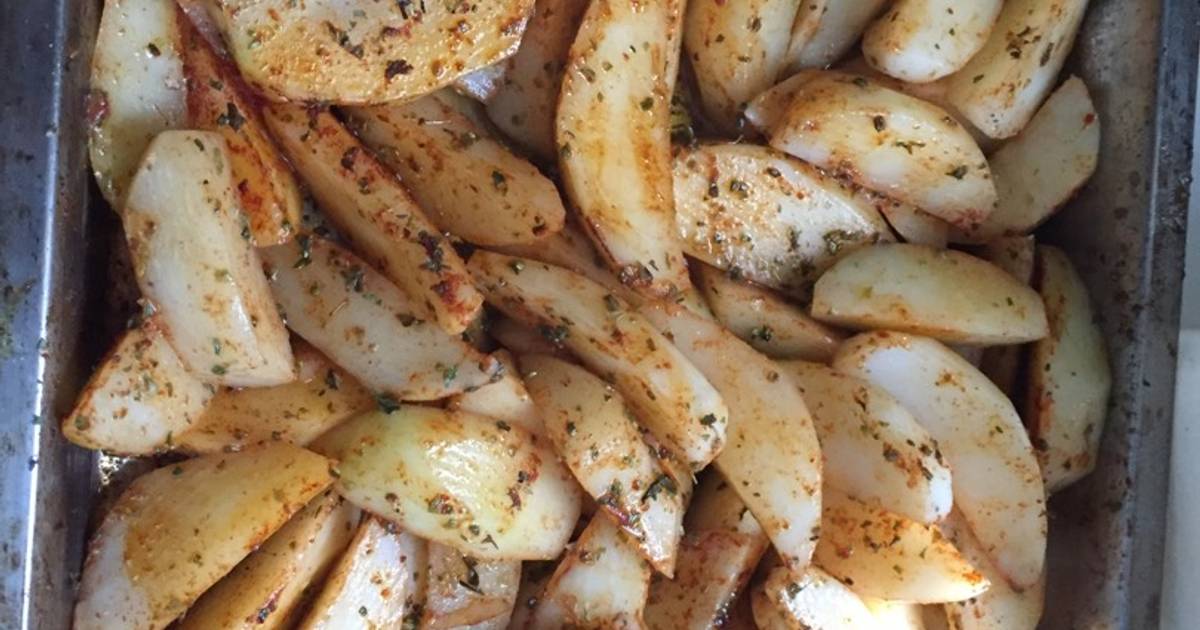 Papas rústicas Receta de Maria- Cookpad