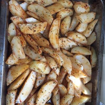 Papas rústicas Receta de Maria- Cookpad