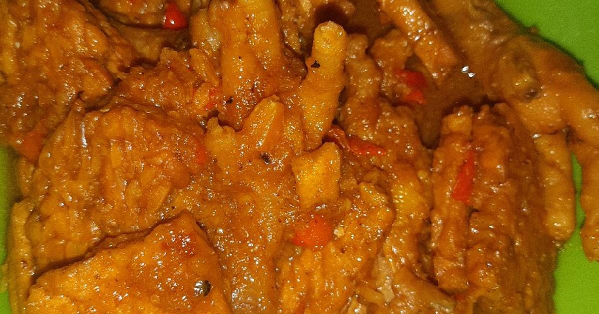 Resep Ceker tempe tahu oleh Hallwa Putri - Cookpad