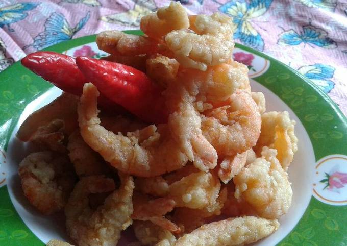 Resep Udang crispy sederhana oleh indri puspa - Cookpad