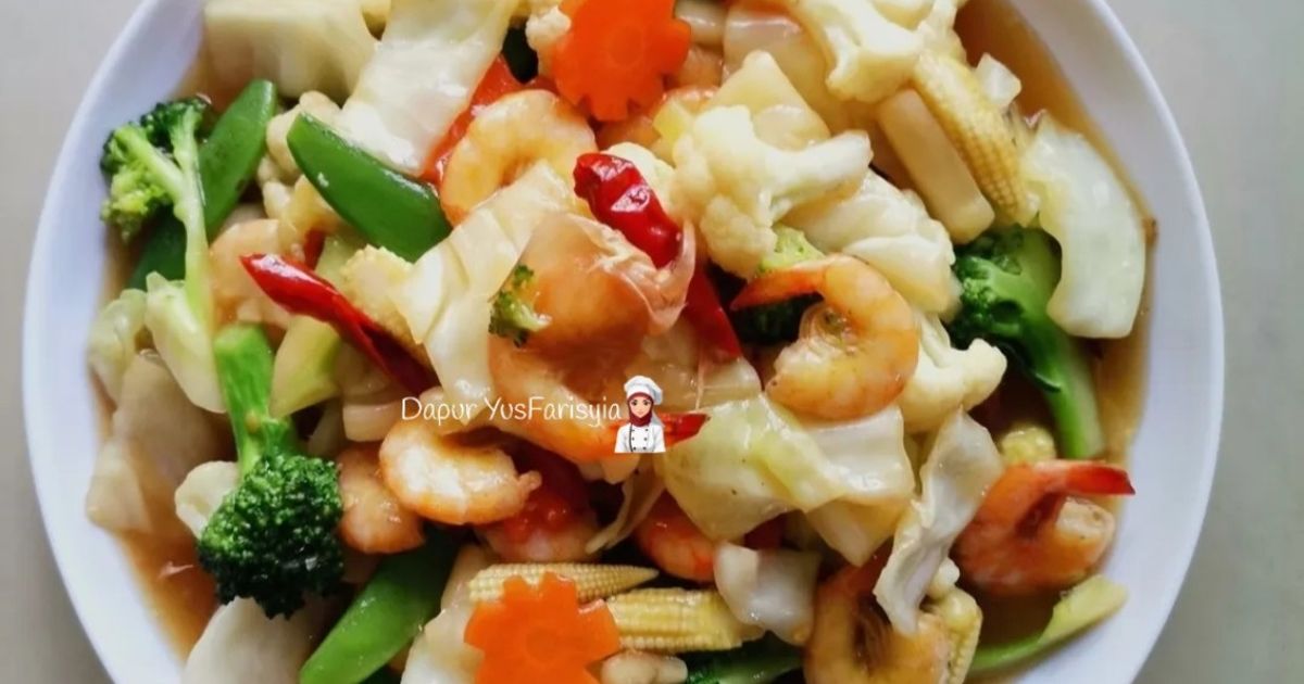Pelbagai idea masakan sayur campur yang enak & mudah