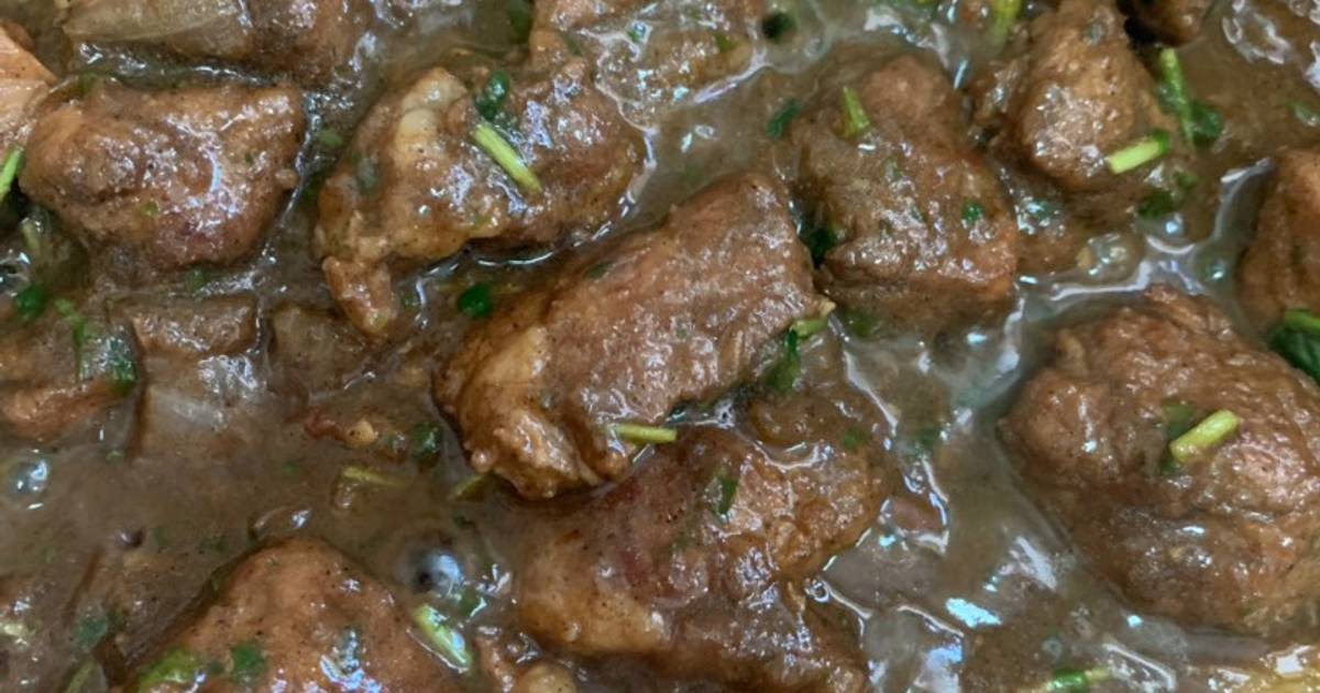 طريقة عمل لحم مقلي - 415 وصفة سهلة وسريعة - كوكباد