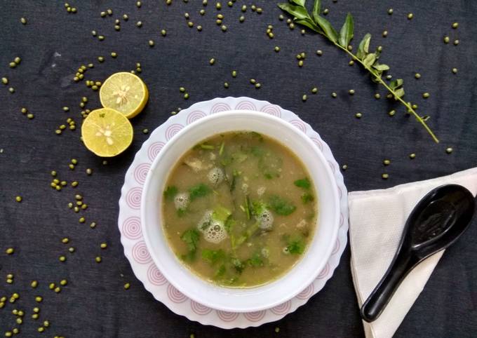 Moong Soup Recipe by Rajeshree Shah (Homechef), Gujarat - Cookpad