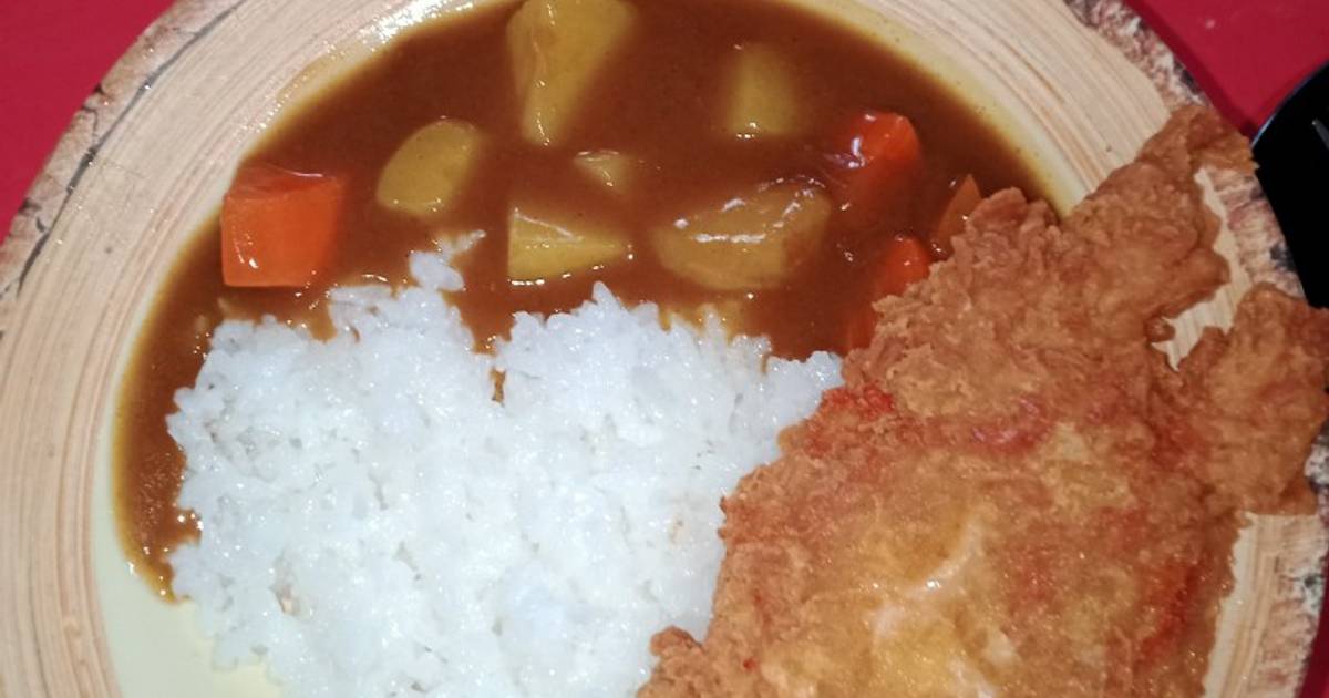 Resipi Nasi (sticky rice) + curry jepun + chicken katsu oleh IzzMommies ...