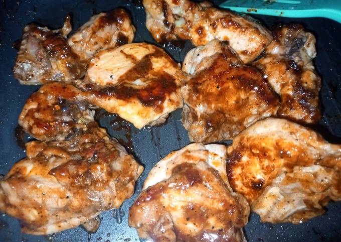 Resep Ayam Saus Lada Hitam oleh aisyru - Cookpad