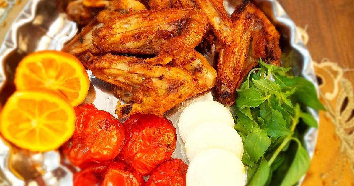 طرز تهیه کتف و بال کبابی ساده و خوشمزه توسط آنیتا - کوکپد