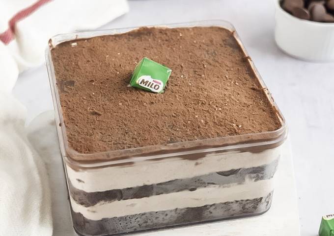 Resep Milo Dessert Box oleh Ecka Rahma - Cookpad