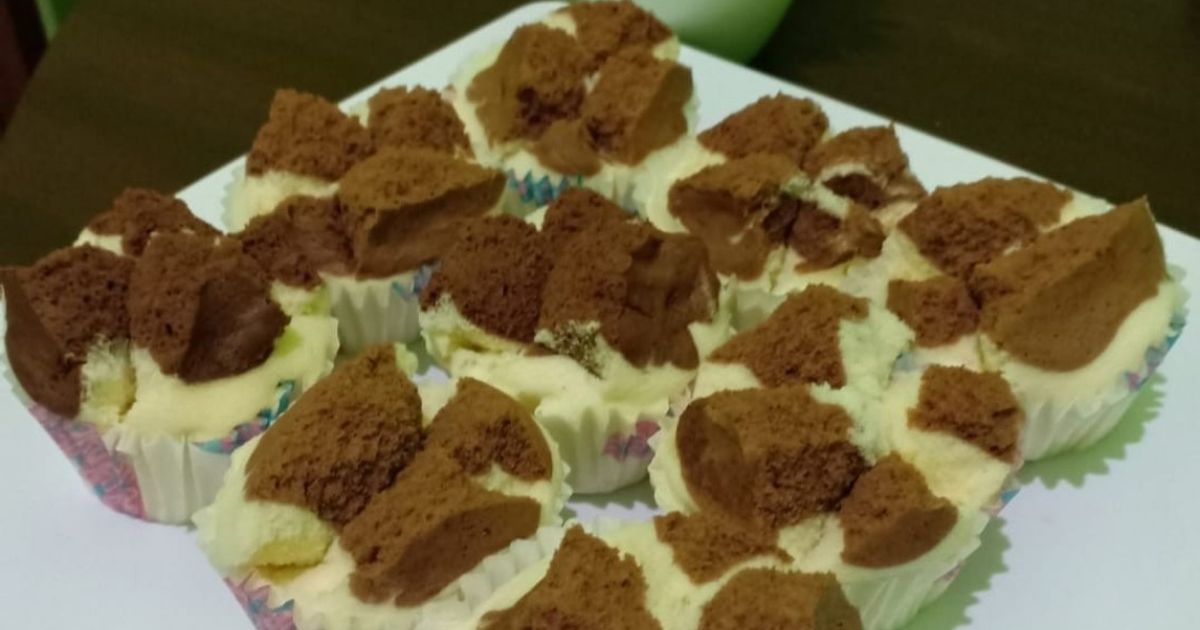 Resep Bolu Kukus Coklat Mekar oleh Rahma_Bunda Radit & Rafa - Cookpad
