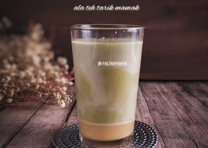 Resipi Green tea thai panas ala teh tarik mamak oleh Faizah Yahya(Mrs ...