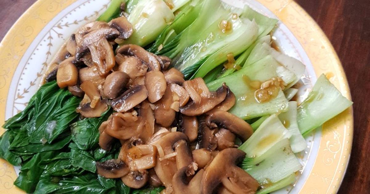 68 resep pok coy saus mushroom enak dan mudah - Cookpad