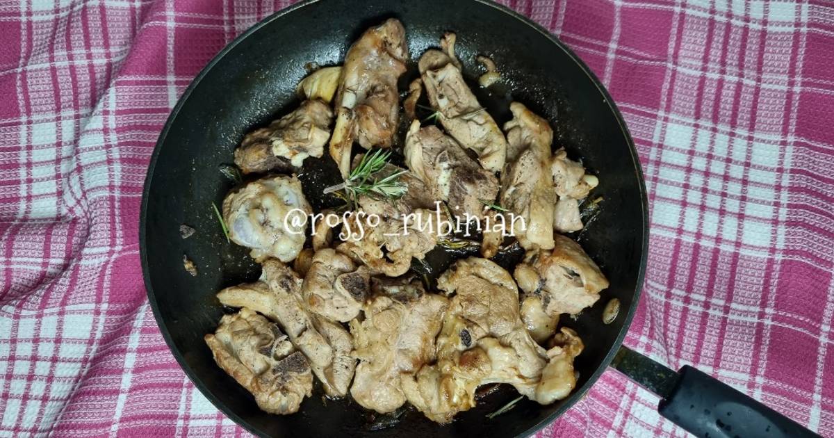 Ricetta Agnello alla cacciatora di rosso rubinian - Cookpad
