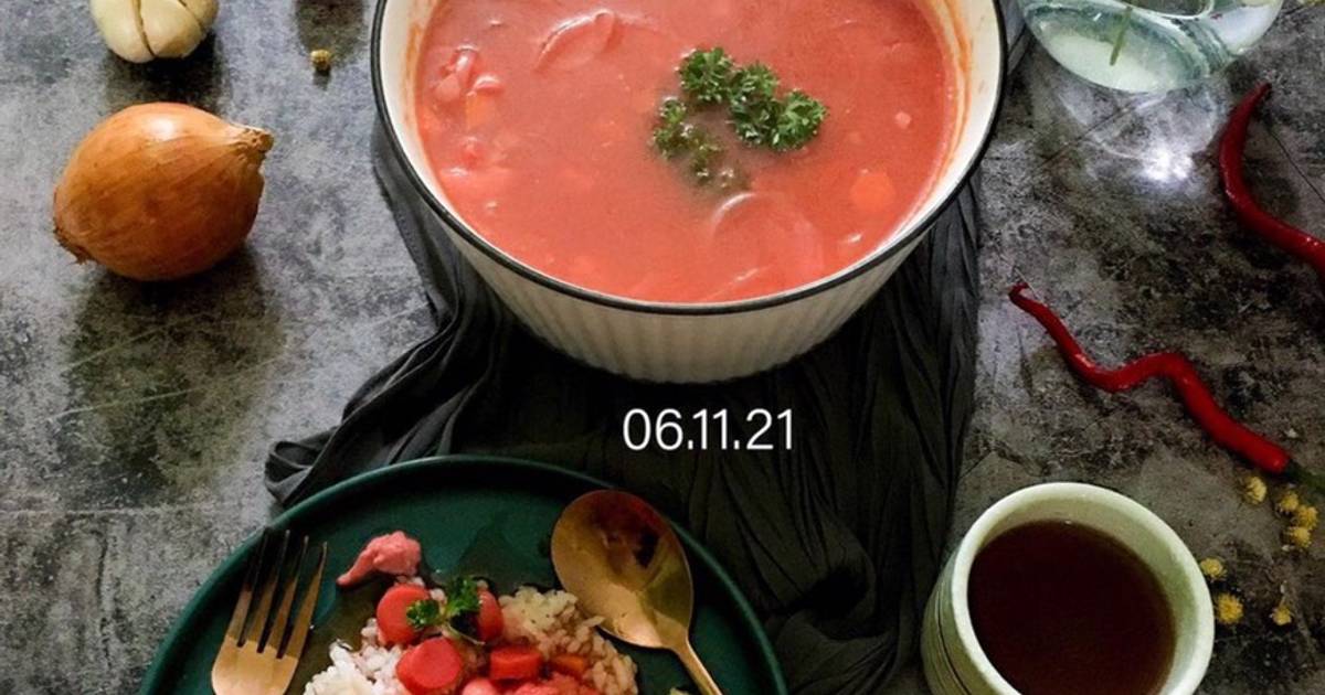 Resep Sup Merah Khas surabaya oleh imaadlsy - Cookpad