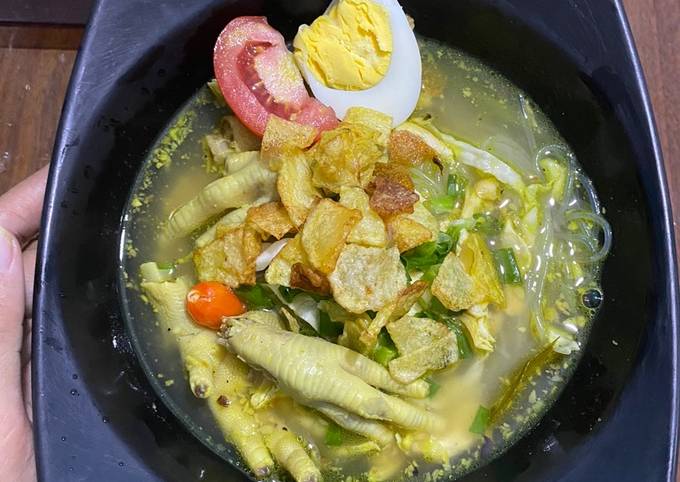 Resep Soto Ayam Ceker Bumbu indofood oleh Maria YP - Cookpad