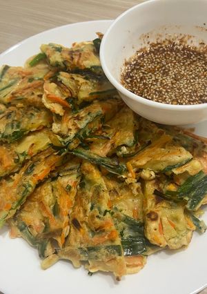 Resep Yachaejeon (Vegetable Pajeon/Korean Vegetable Pancake) oleh ...