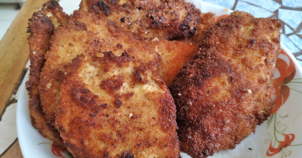 Pollo apanado con harina - 45 recetas caseras- Cookpad