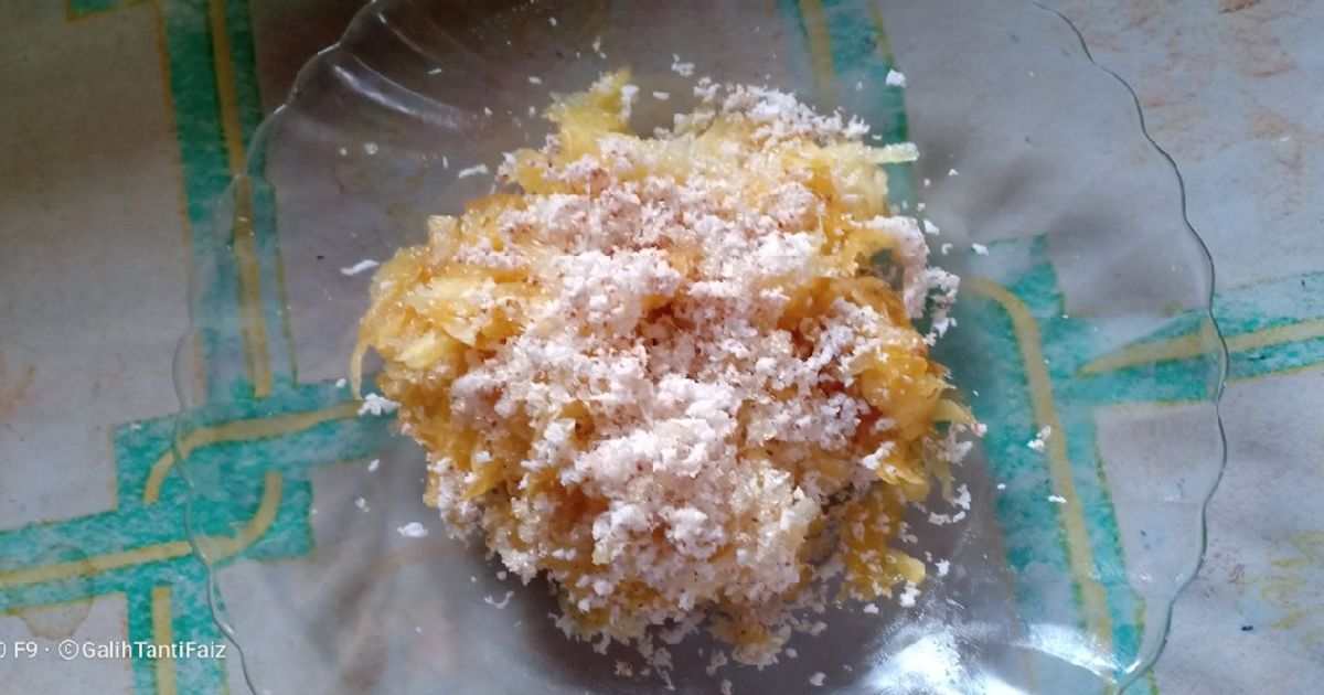 Resep Growol/Singkong Parut Tabur Kelapa oleh Tanti Nur Rohmandoni ...