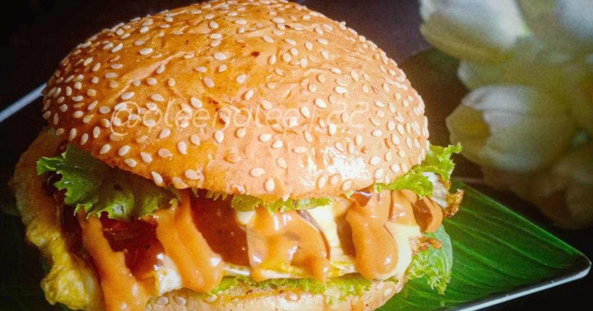Resipi Beef Burger Homemade oleh Q'leenalee's Kitchen - Cookpad