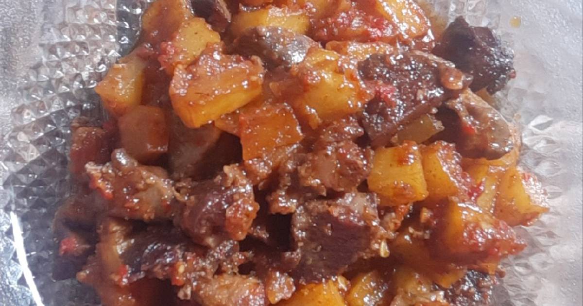 Resep Sambel goreng kentang hati ampela oleh Ema Kusuma Ramadhan - Cookpad