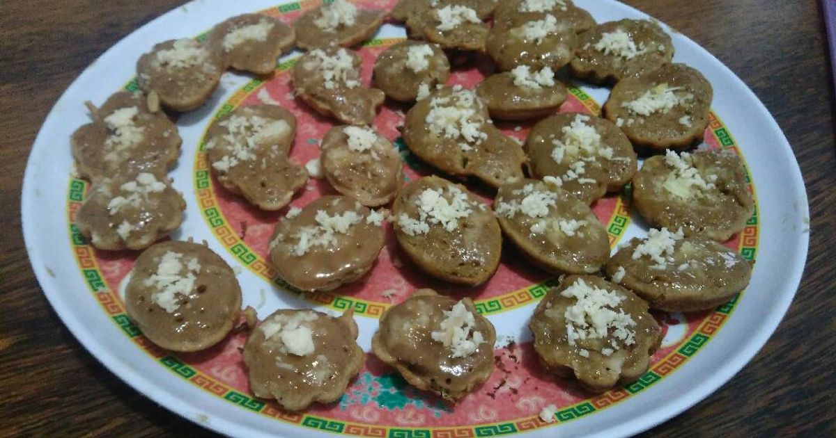 Resep Kue Cubit Setengah Mateng oleh Fitria Tanata - Cookpad