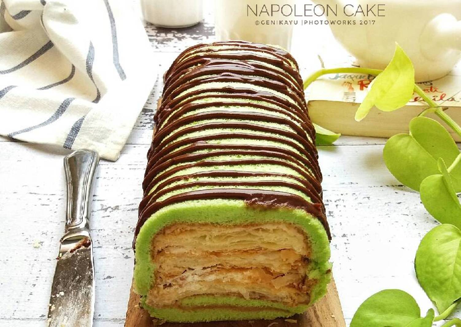 Resep Napoleon cake oleh Genika yulia - Cookpad