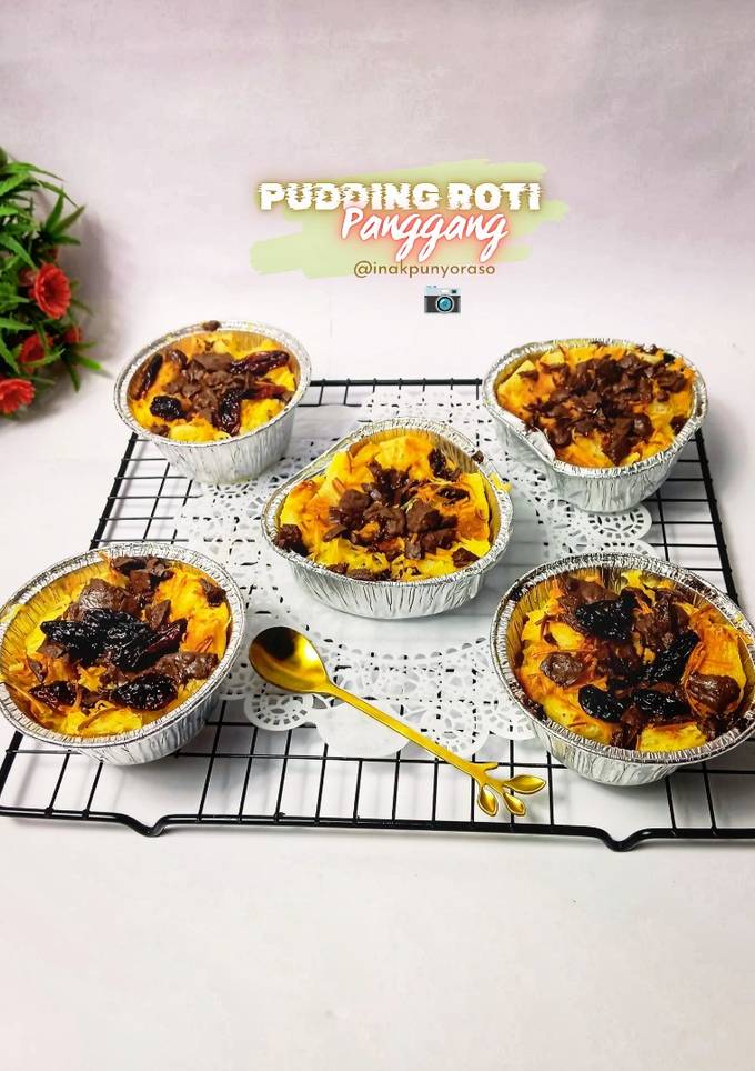 Resep Puding Roti Tawar Panggang oleh Oktaviani (Bund@ Keyl@) - Cookpad