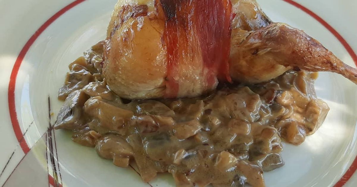 Cailles Farcies Au Foie Gras Et Aux Raisins de Morgane Épala - Cookpad