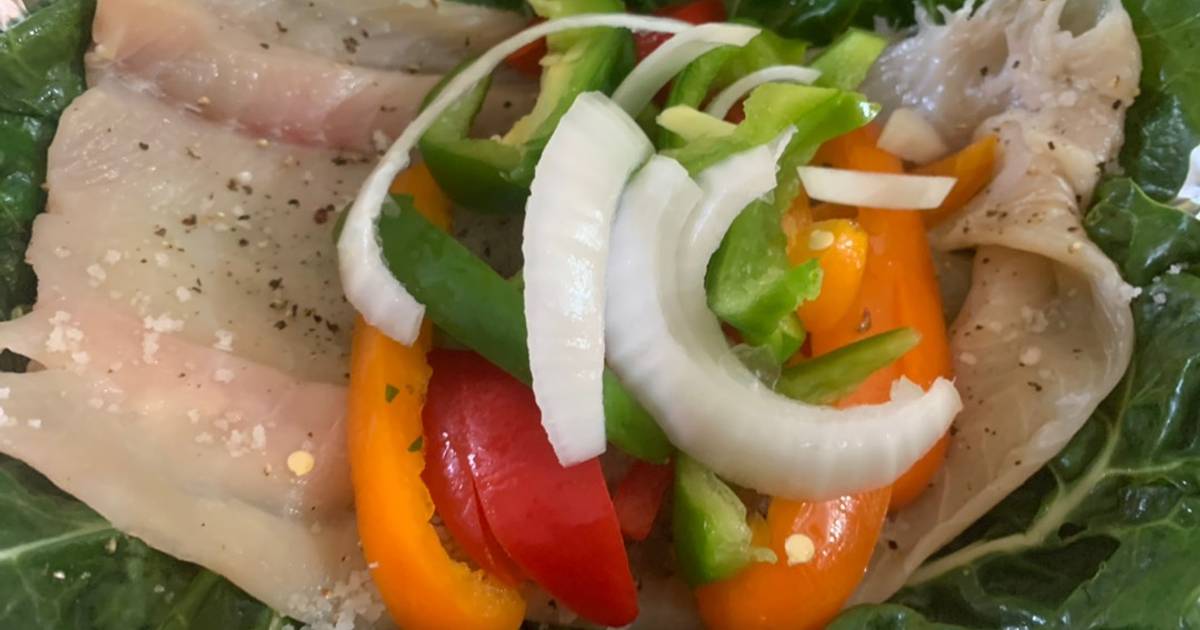 Filete de pescado empapelado - 58 recetas caseras- Cookpad