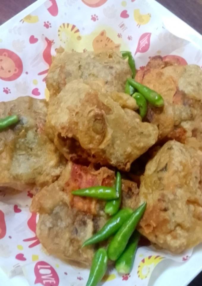 Resep Oncom goreng tepung khas bekasi oleh yonita indrasary - Cookpad
