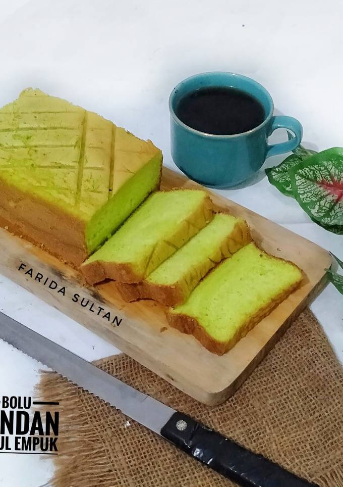 Resep Bolu Jadul Pandan Empuk (metode all in one) oleh farida Sulthan ...