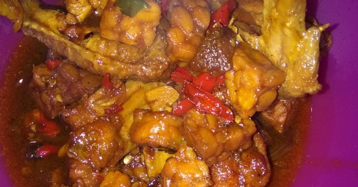 7 resep tempe ayam kecap kuah enak dan mudah - Cookpad