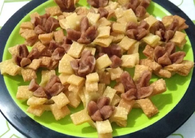 Resep #584. Bunga Pangsit Goreng Sosis (MPASI 1,5+) oleh Dapoer ...