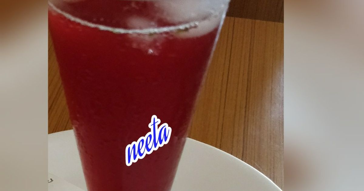 Kokum Sherbet Recipe by Neeta Badlani - Cookpad