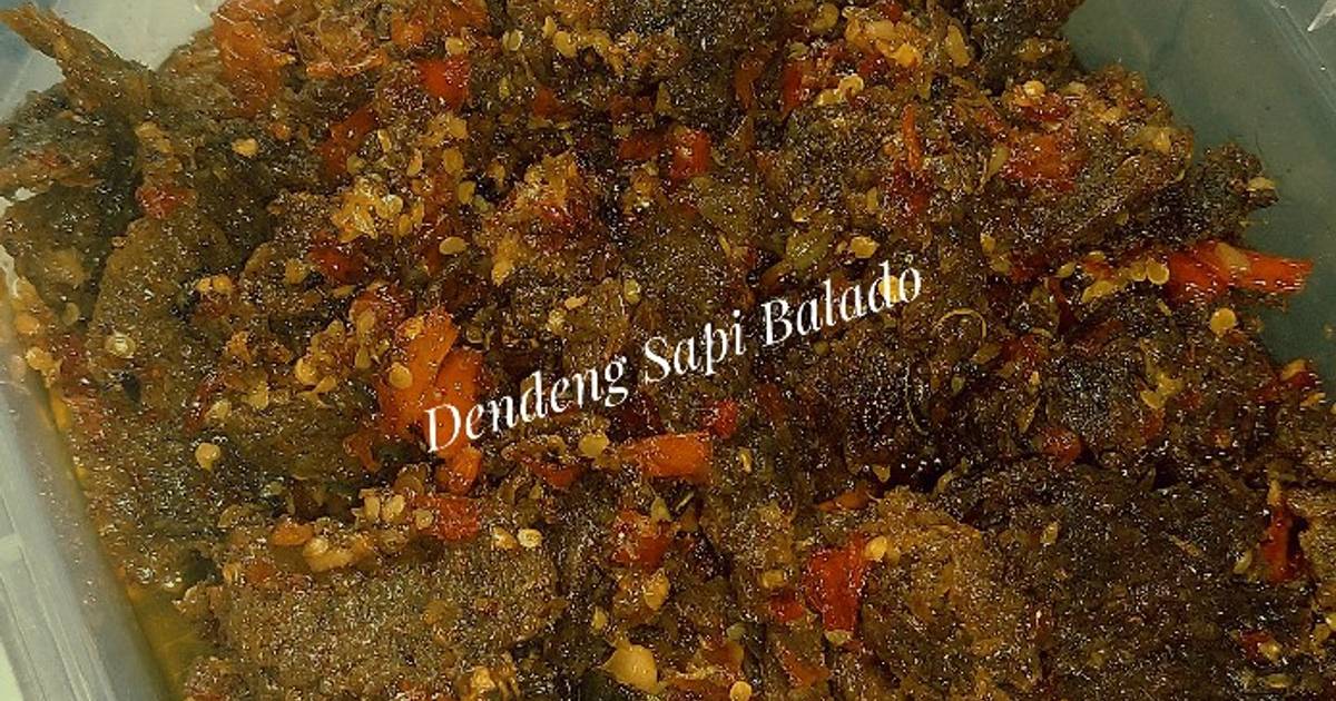 Resep Dendeng sapi balado simple oleh Ummu Ali Kitchen - Cookpad