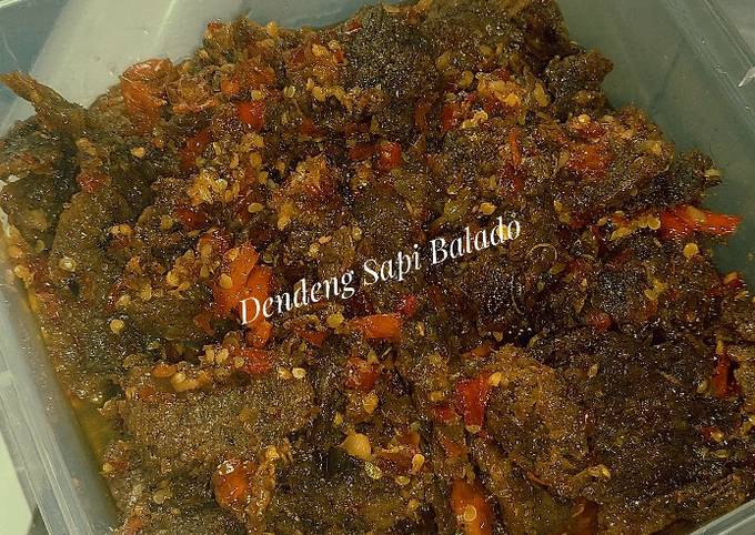 Resep Dendeng sapi balado simple oleh Ummu Ali Kitchen - Cookpad