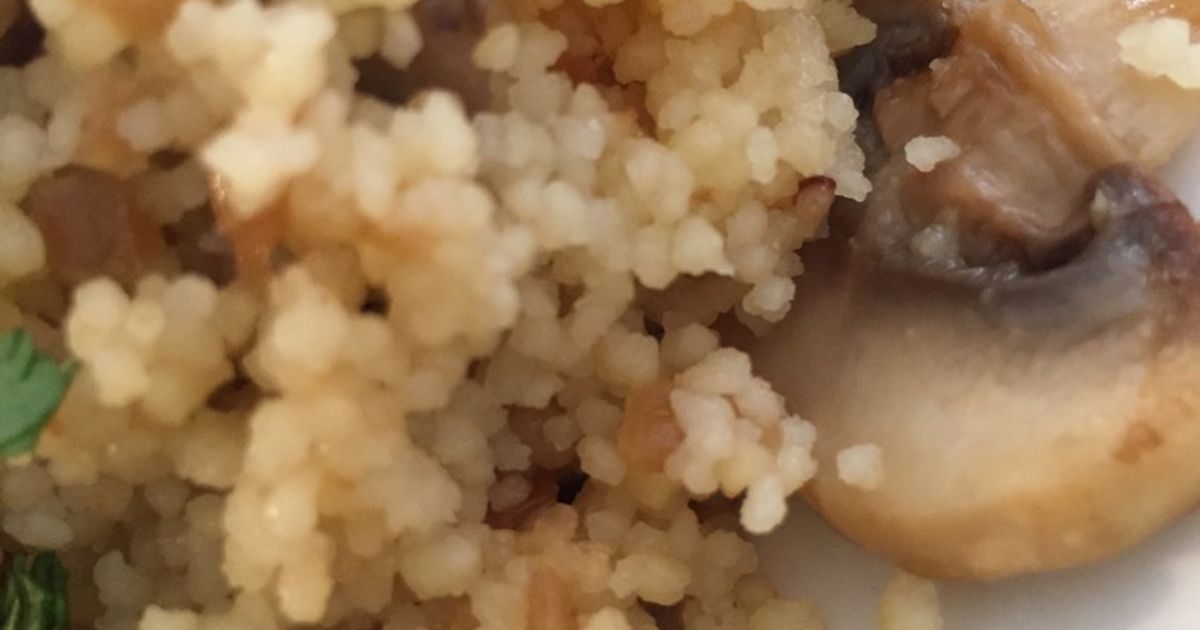 Cus Cús Con Champiñones Receta de Siham Larach- Cookpad