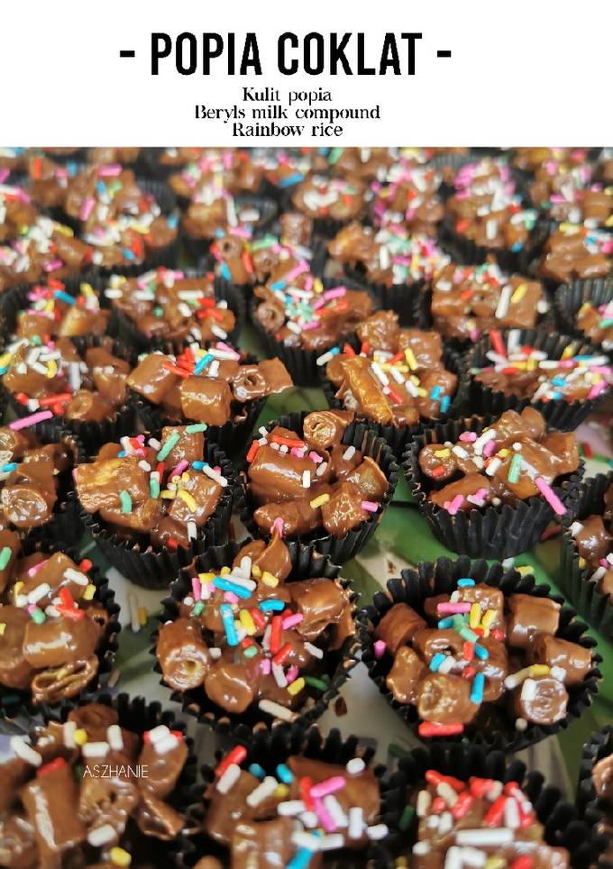 Resipi Popia coklat oleh Asz Haniey - Cookpad