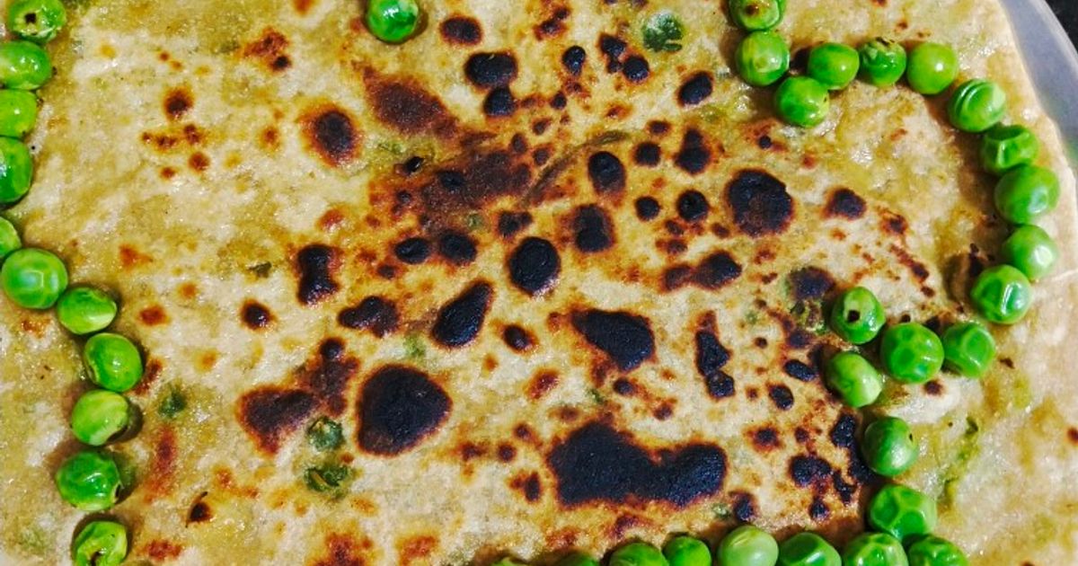Matar Paratha Recipe by Mukta Shukla - Cookpad