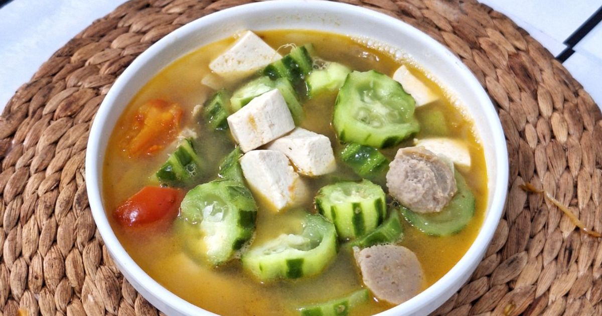 Resep Sup Oyong Bakso Tahu oleh Ayu Umha - Cookpad