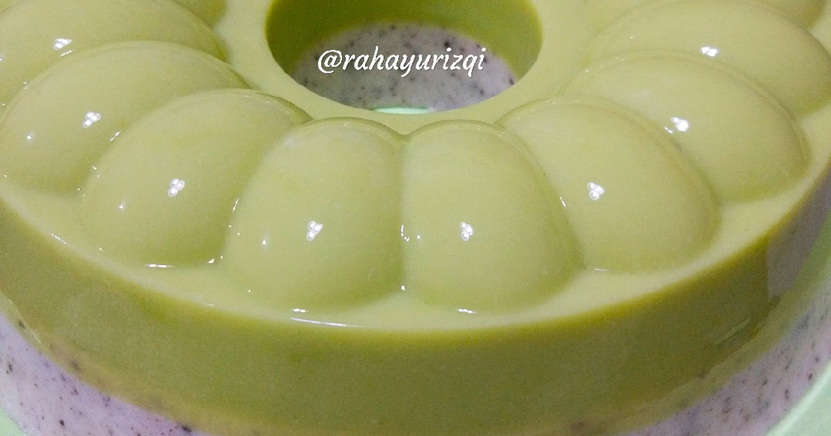 Resep Avocado Oreo Pudding (Puding Alpukat Oreo) oleh yoe - Cookpad