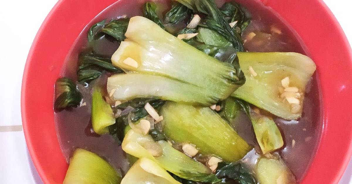 Resep Tumis Pakcoy Lada Hitam oleh Destiya Ina Pangestu - Cookpad