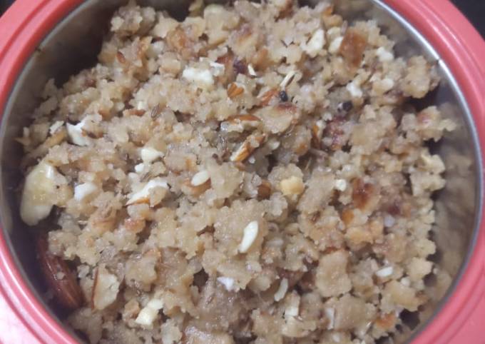 Wheat and dry fruits kutti Recipe by Bhavika Rakesh Panjwani - Cookpad
