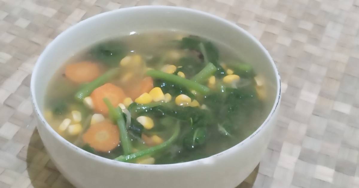 Resep Sayur Bayam Bening oleh Nurul Badriah - Cookpad
