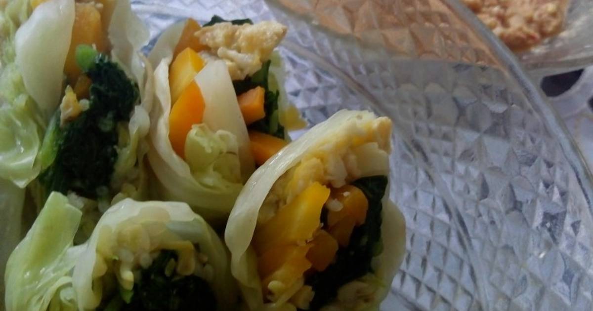 Resep Spring Rolls Sayur (No Salt, No Sugar, No Oil, No Flour) oleh ...