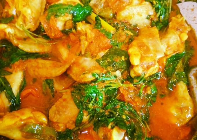 Resep Ayam kemangi pedas oleh Dewi ruswati - Cookpad