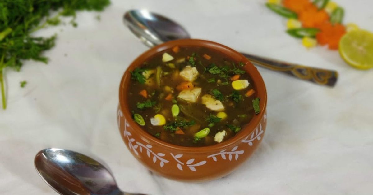 Panner Corn Soup Recipe by Divya Konduri - Cookpad